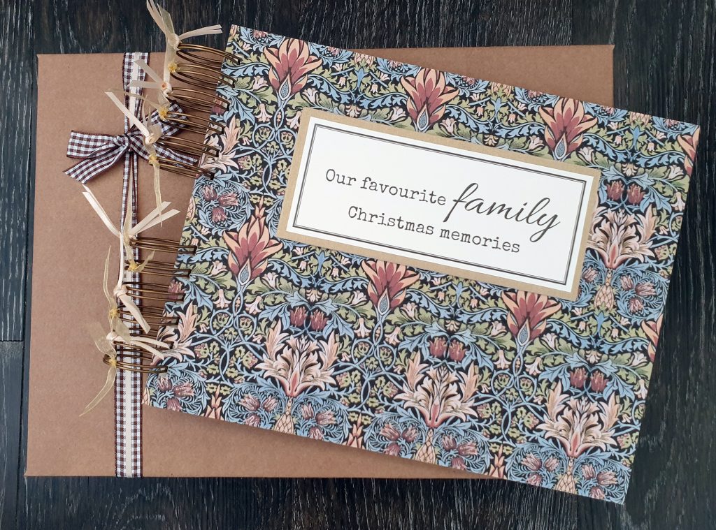 Christmas memory book - Keep It In A Frame 2021