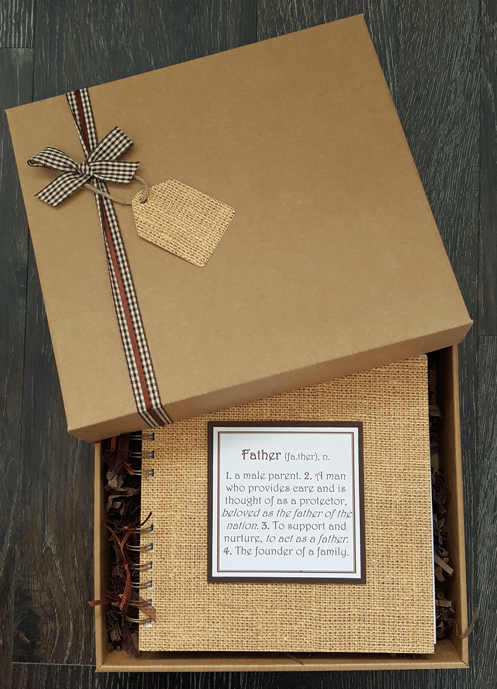 Fathers Day memory book - Keep It In A Frame 2021